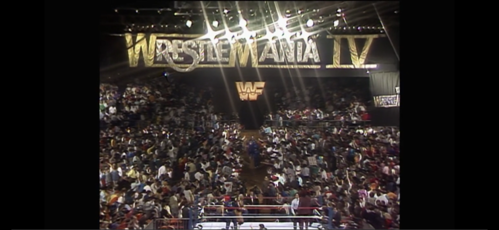 Happy Thoughts - WWF WrestleMania IV (3/27/88) – Happy Wrestling Land